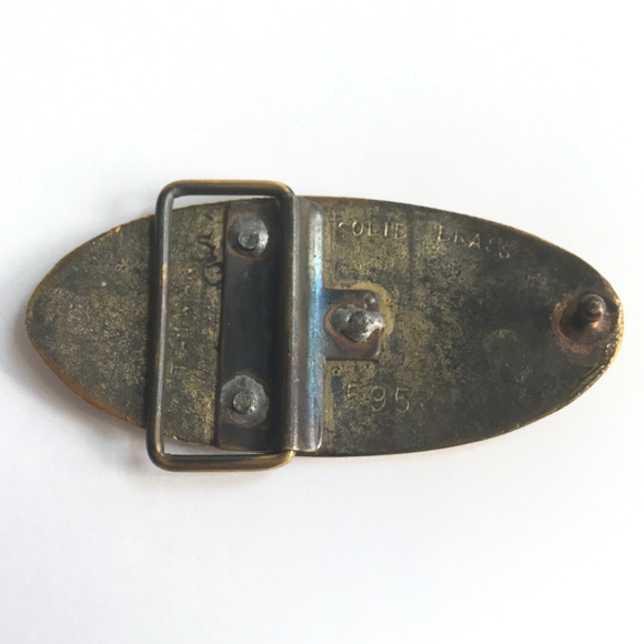 Accessories | Vintage Original Solid Brass Peterbilt Belt Buckle | Poshmark